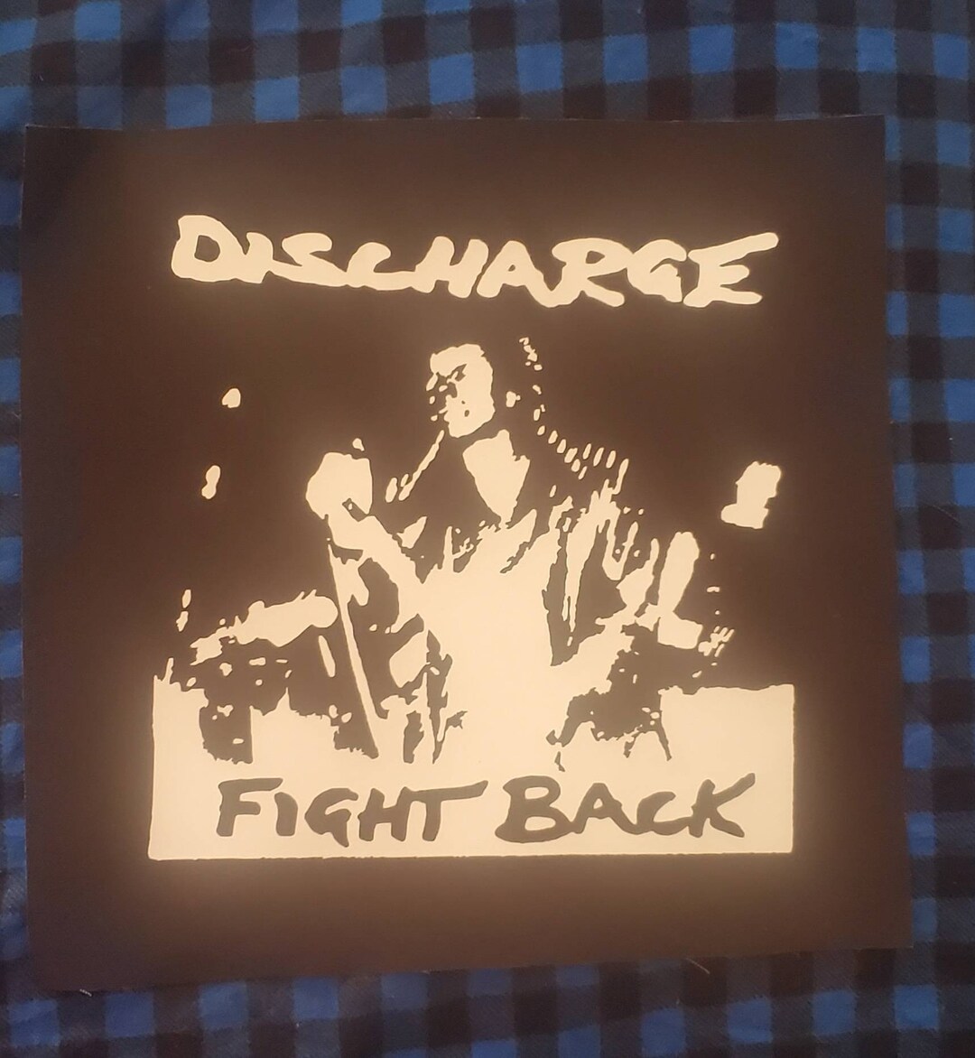 Discharge Crust Punk Dbeat Hardcore Punkrock Punk Patch Backpatch - Etsy