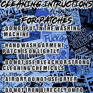 Punk Crust Punk Patches(dystopia,doom, Disrupt,crass,filth,antisect ...