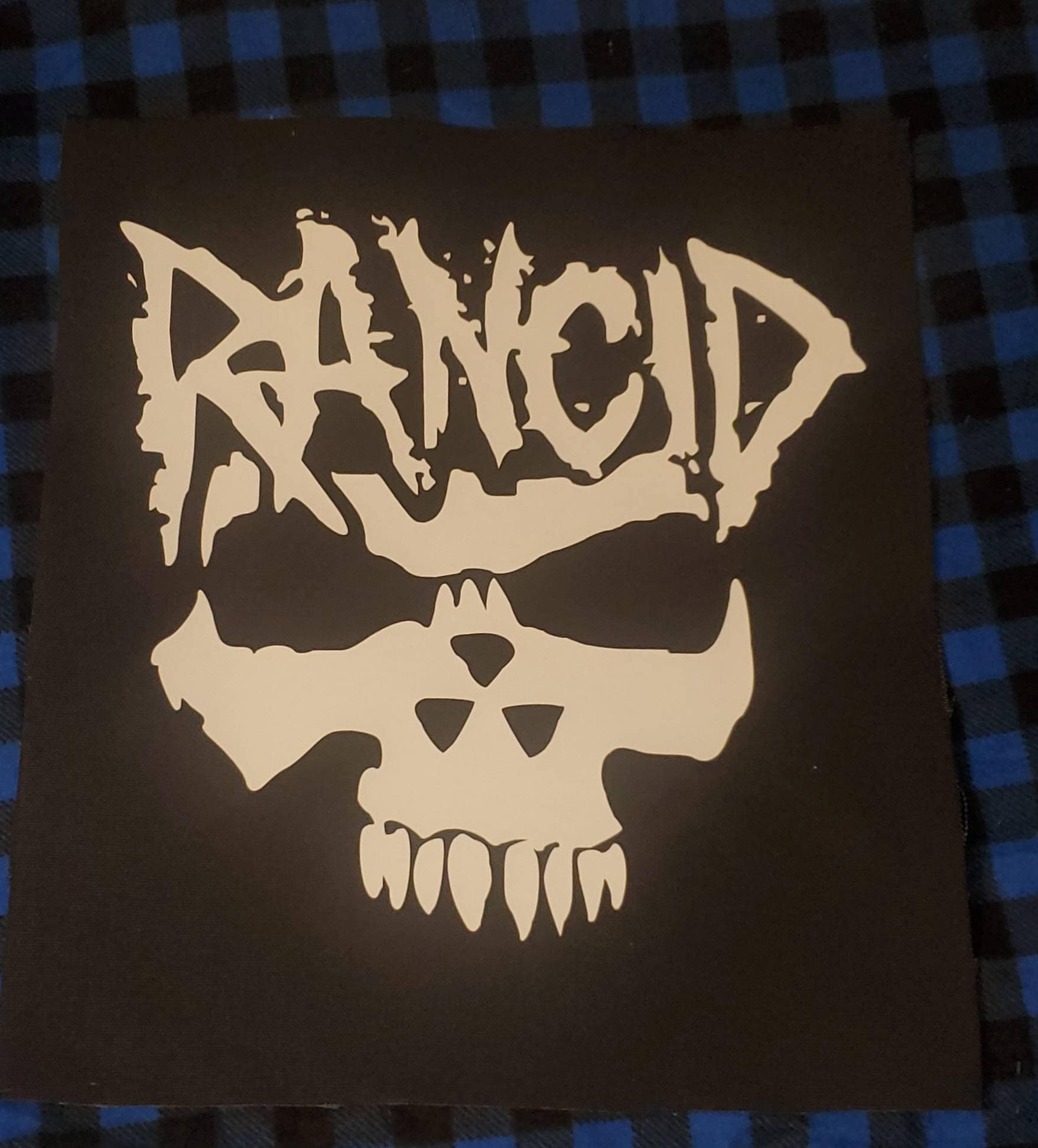 Rancid Logo Skull
