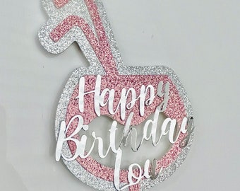 Gin Cake Topper | Etsy UK