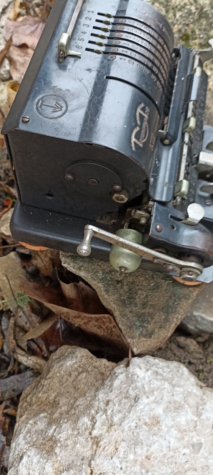 Antique Old German Pinwheel Calculator Machine Triumphator K III - Etsy