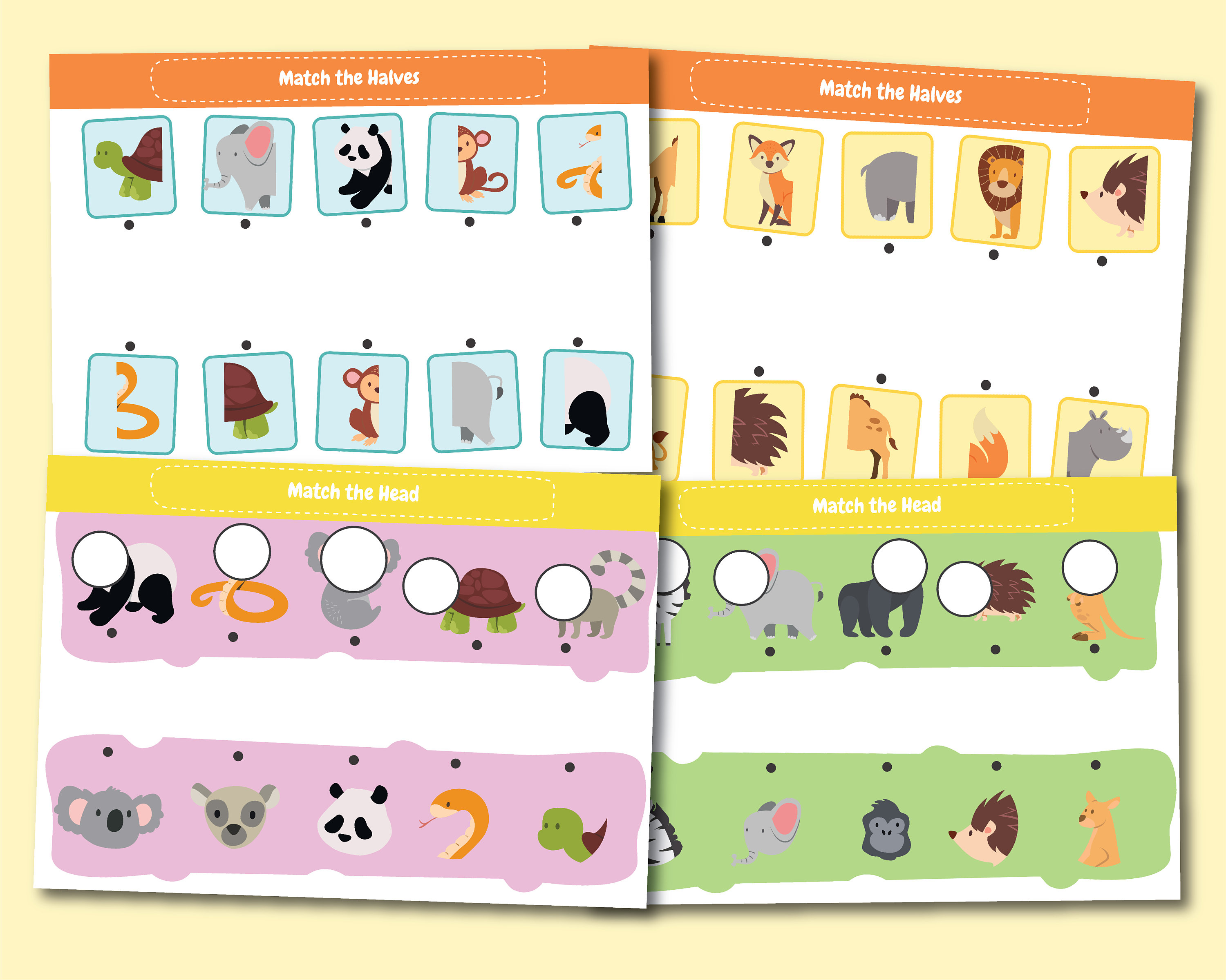 Zoo Animals Worksheets