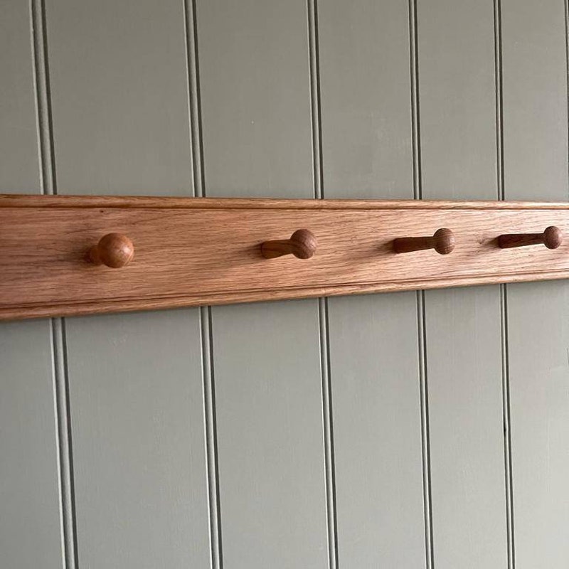 Vintage Wall Shelf With Peg - Etsy UK