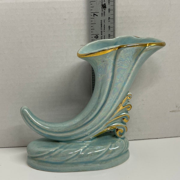 Cornucopia Vase - Etsy