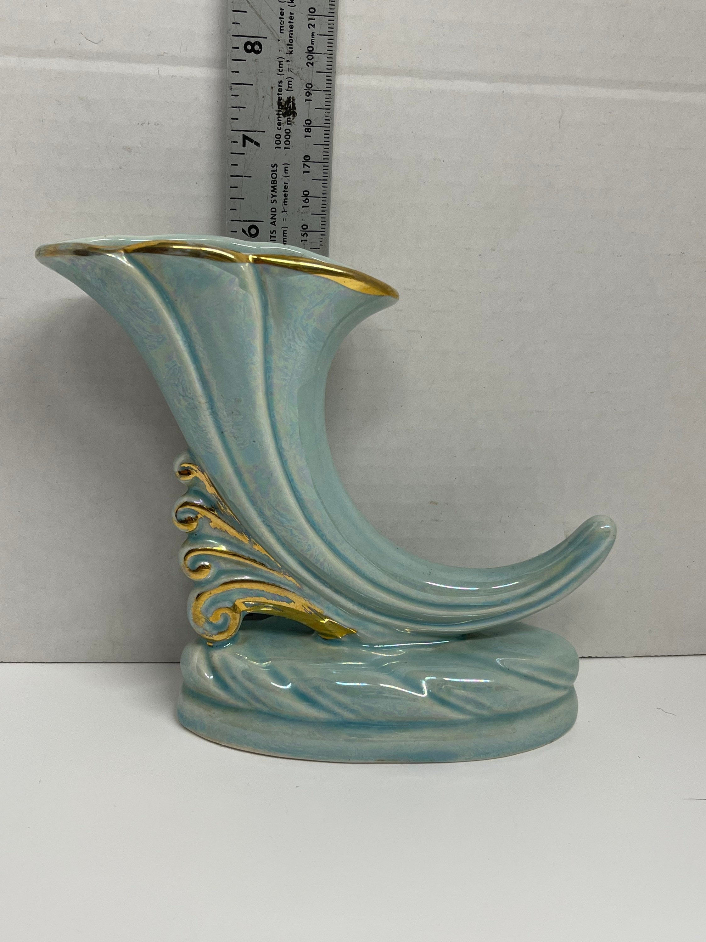 Cornucopia Vase - Etsy