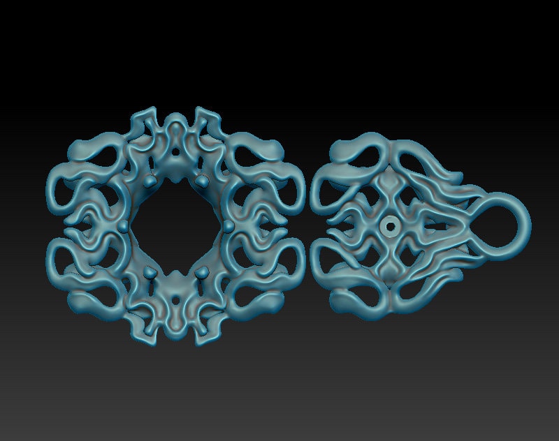 Bracelet Printable Jewelry 3D Model, Digital STL File to Download ...