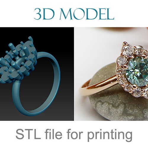 STL 3D Model/ Jewelry CAD File for 3D Printing/cnc/beads Ball - Etsy