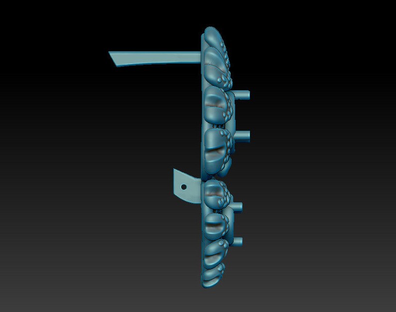 Earrings 3D Model Stl File for Downloading. Jewelry Model to Digital ...