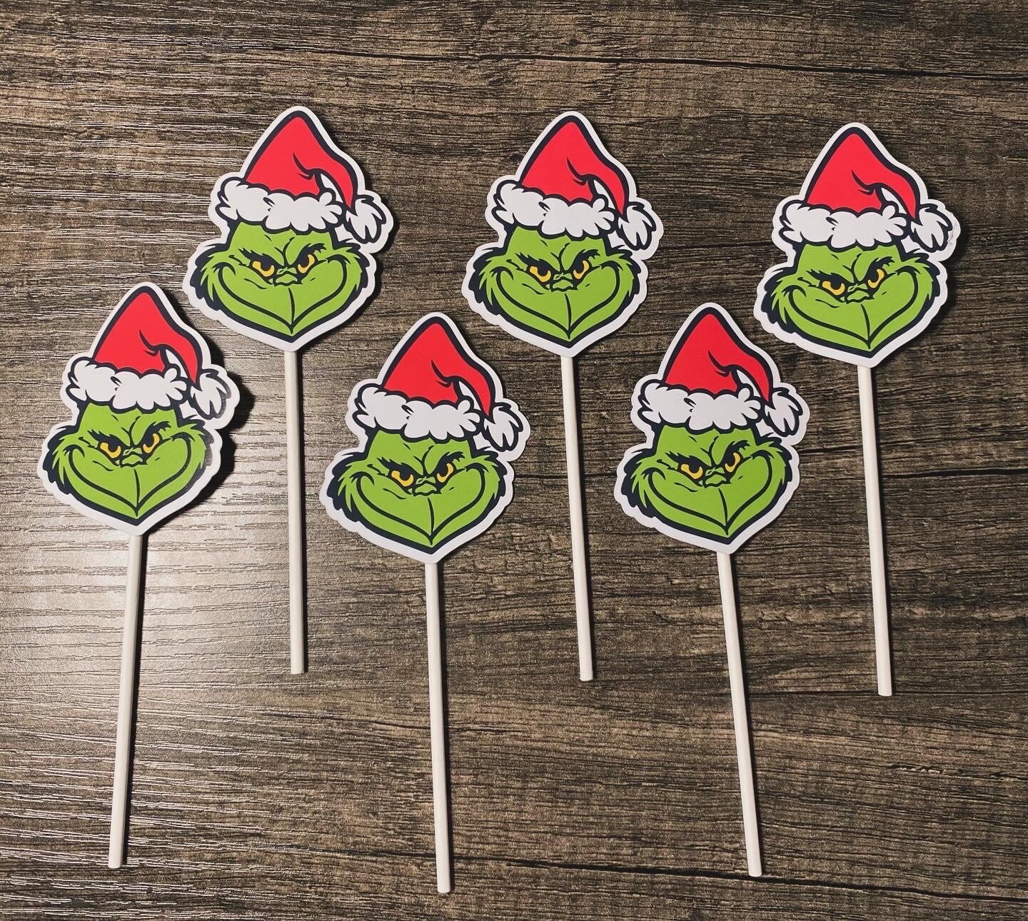 Holiday Cupcake Toppers, Grinchmas Only , the Grinch Holiday Toppers ...