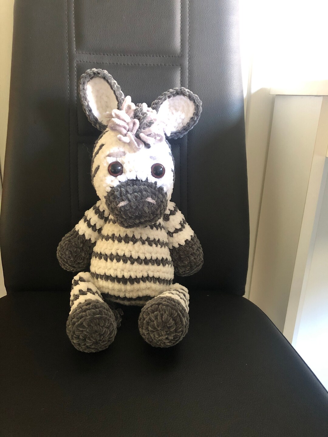 Cute Zebra, Cute Cuddly Toy With Safety Eyes Crocheted From Soft ...