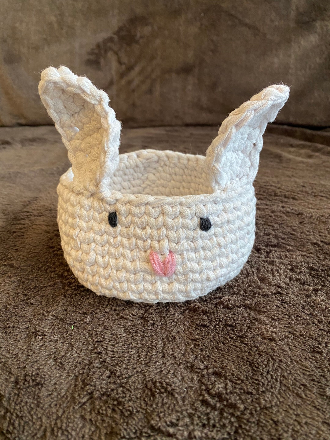 Basket in the Shape of a Bunny, Ideal as an Easter Gift, for Children's ...
