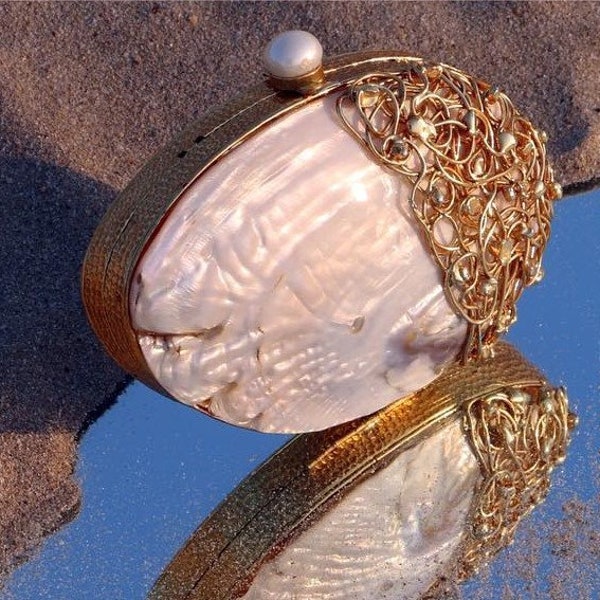 Antique Shell Purse - Etsy