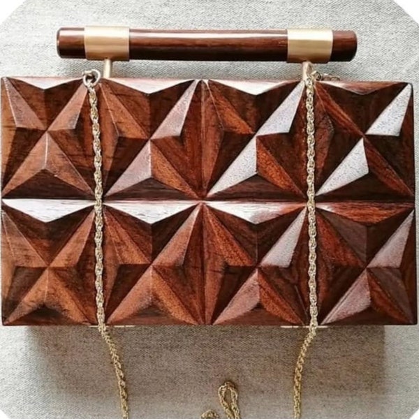 Wooden Handbag - Etsy