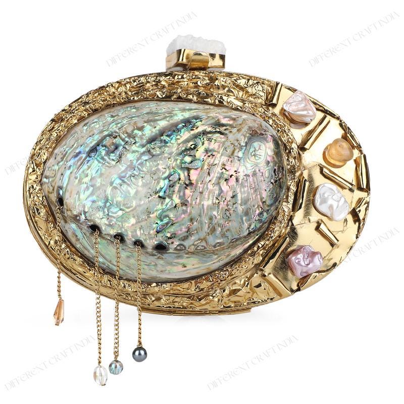Abalone Purse - Etsy