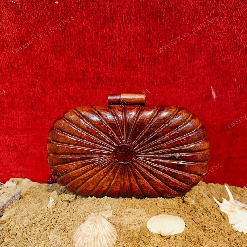 Wood Clutch - Etsy