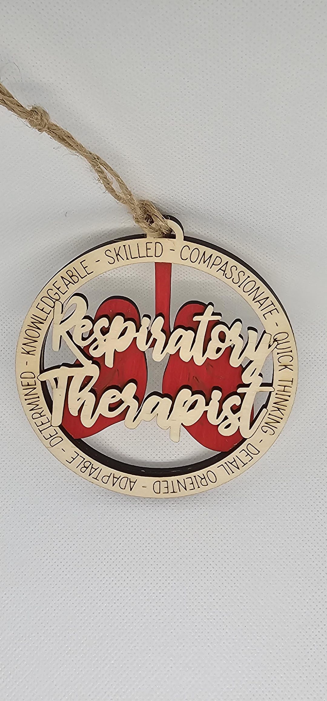 Respiratory Therapist Christmas Tree Ornament. Laser Cut - Etsy