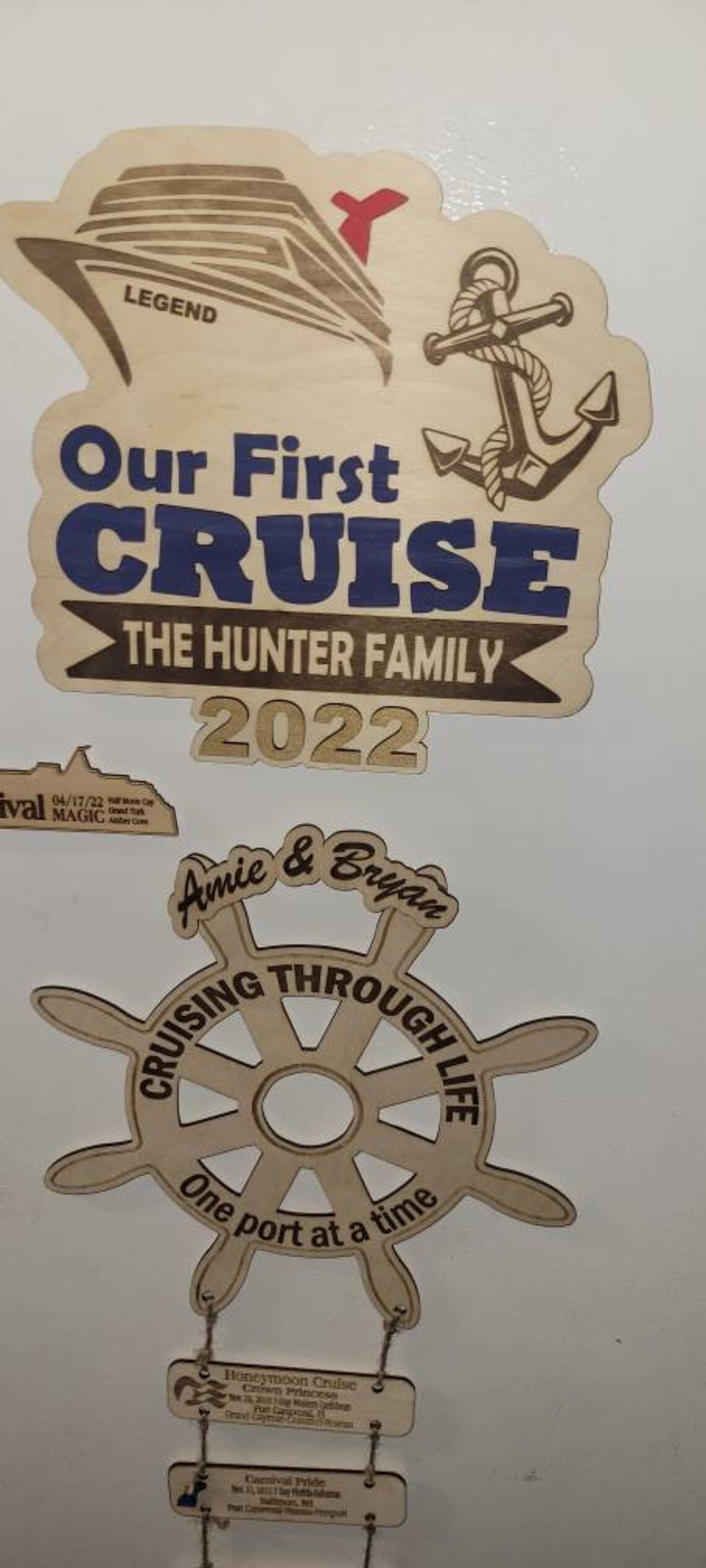 Cruise Door Sign, Decor, Decoration, First Time Cruisers, Carnival ...