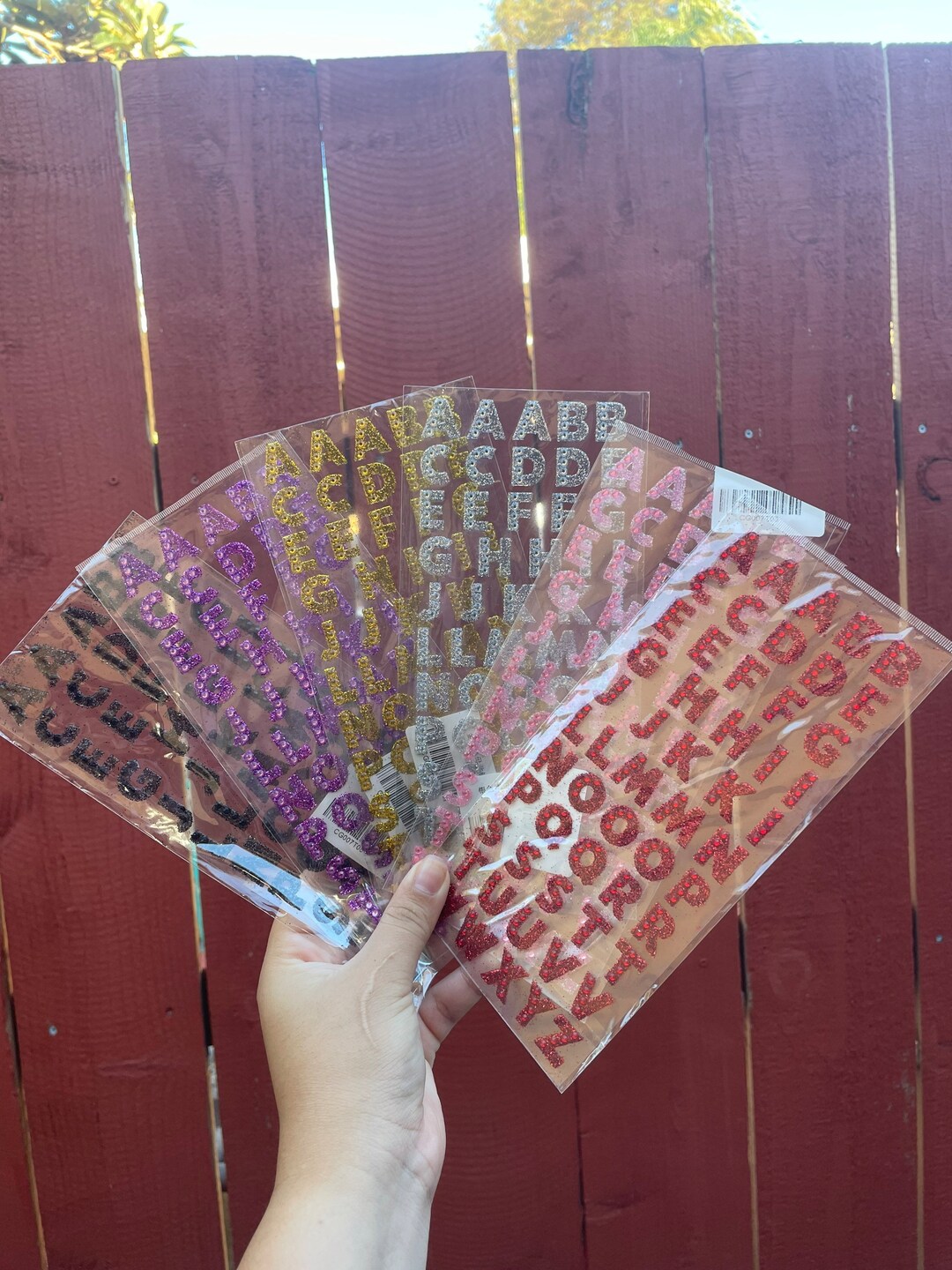 Gem Beaty Cut Glitter Letter Set size Small & 110 Letters - Etsy