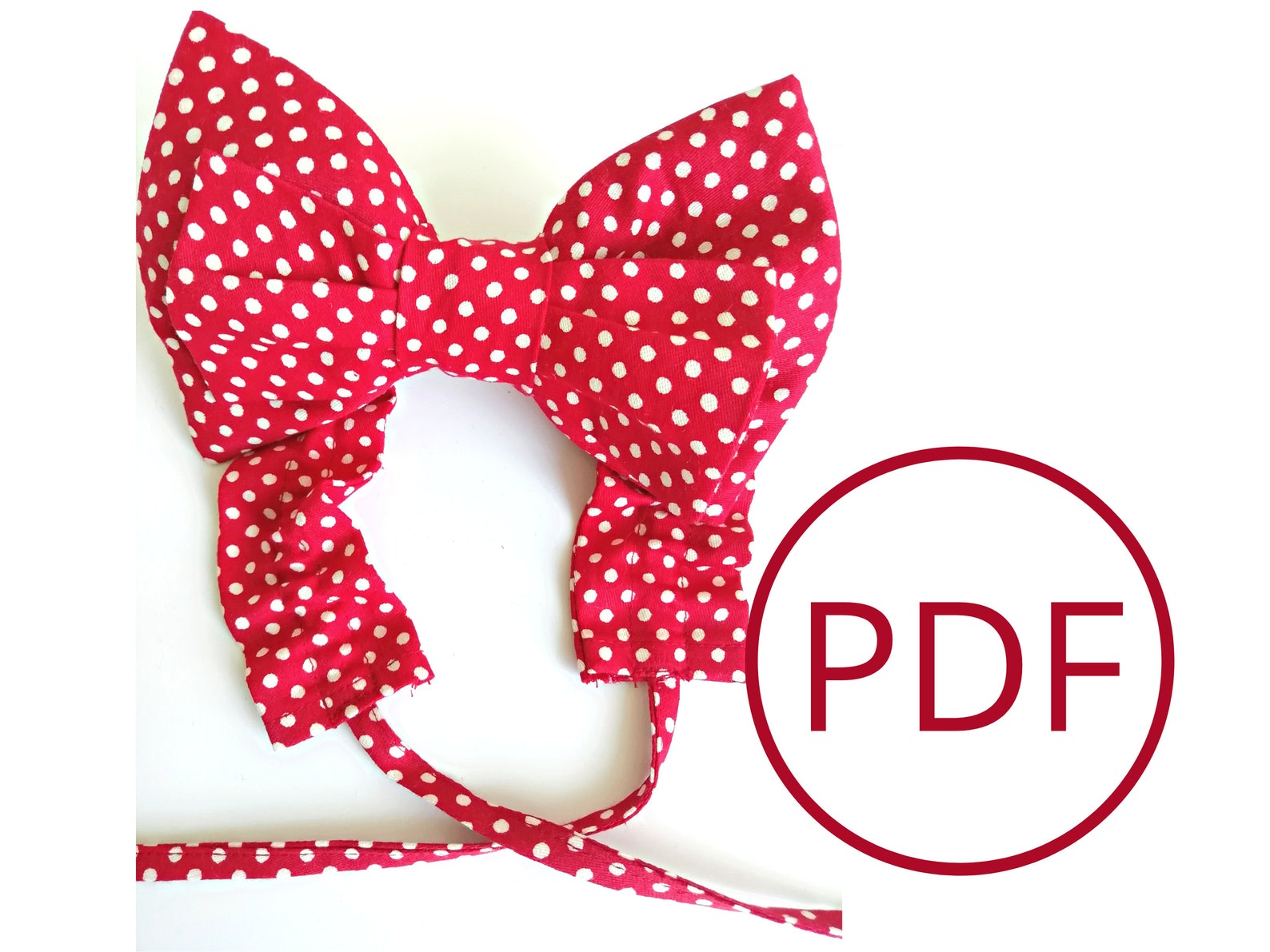 Hair Bow Template , Kidcore Clothing , Baby Girl Headband Pattern , PDF ...