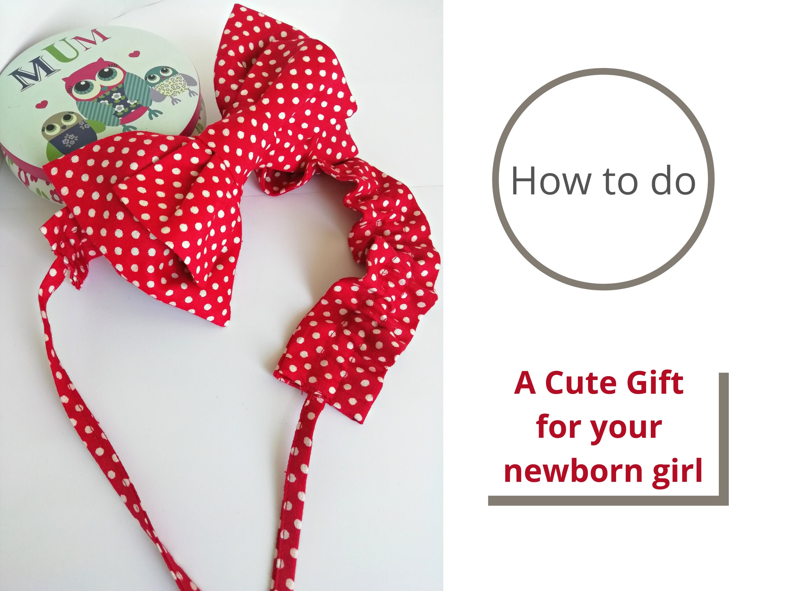 Hair Bow Template , Kidcore Clothing , Baby Girl Headband Pattern , PDF ...