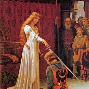 The Accolade Dubbing Ceremony Knighthood Henry VI the Good Painting by ...