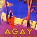 Agay Winter Summer Beach Cote D'azur France Travel Vintage Poster Repro ...