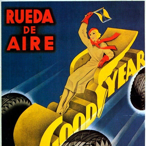 Goodyear Poster - Etsy