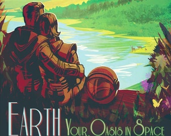 Space Quest Poster - Etsy