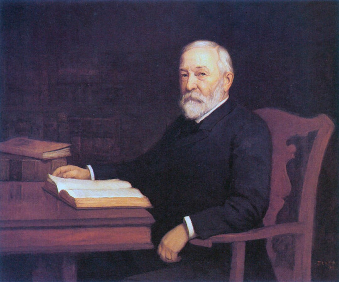 Benjamin Harrison American USA President Portrait Vintage Poster Repro ...