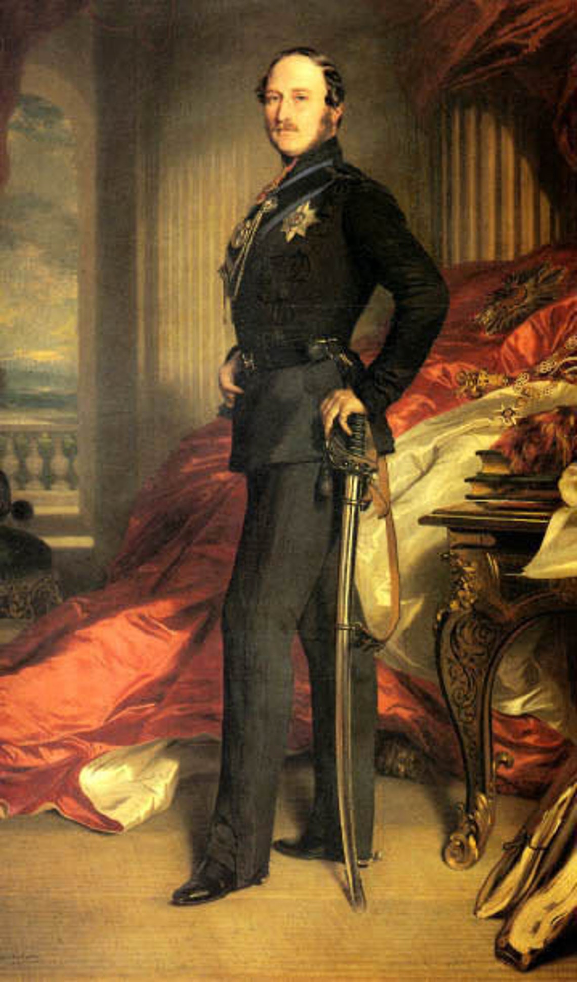 Prince Albert Consort Painting by Franz Xaver Winterhalter on - Etsy