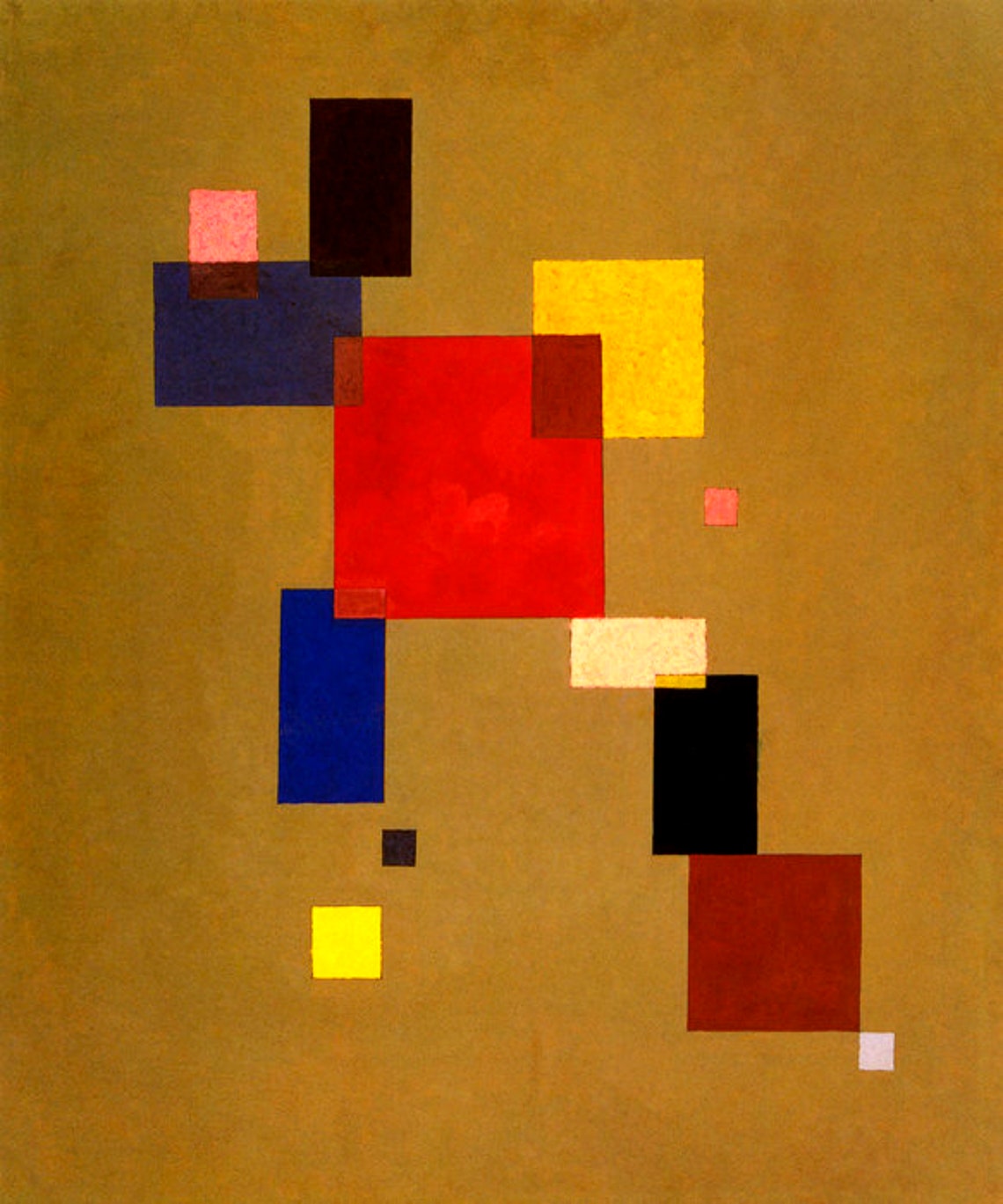 Thirteen Rectangles 1930 Fine Abstract Painting by Wassily Kandinsky ...