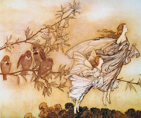 Arthur Rackham Flowers