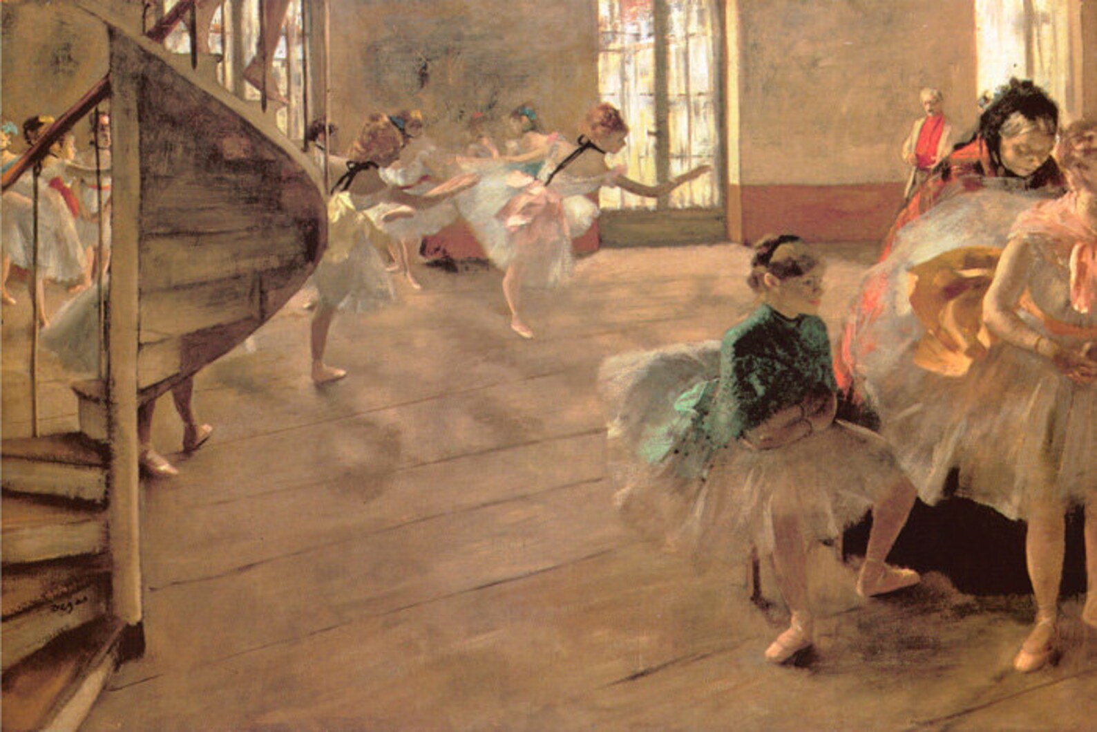 The Rehearsal Ballet Dancers Dance Costumes Adjusted 1877 by - Etsy
