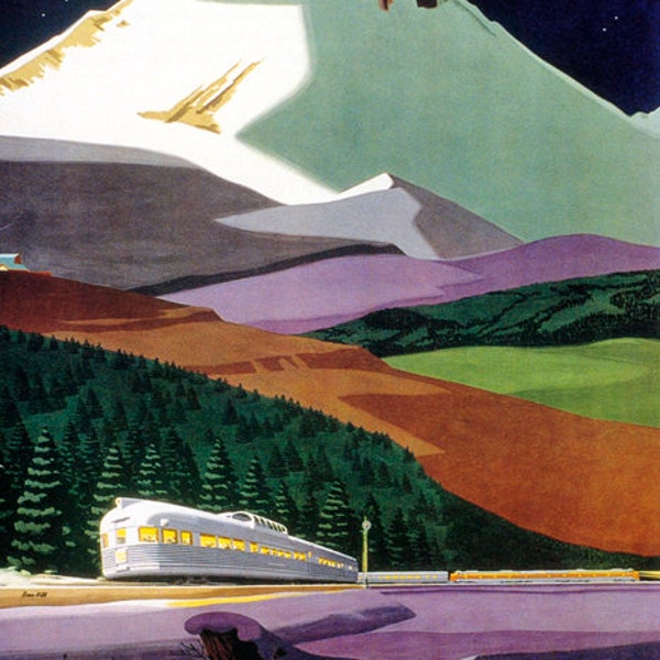 California Zephyr - Etsy