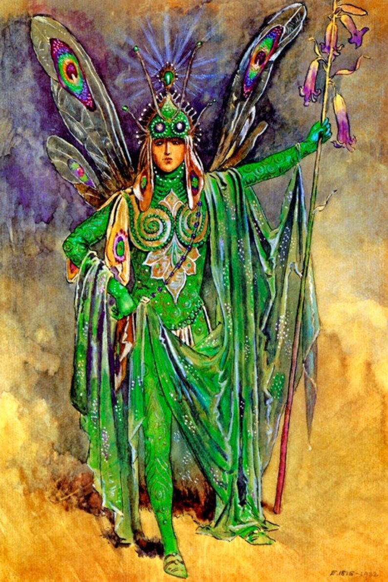 Oberon King of Fairies Midsummer Night's Dream Play Fairy - Etsy