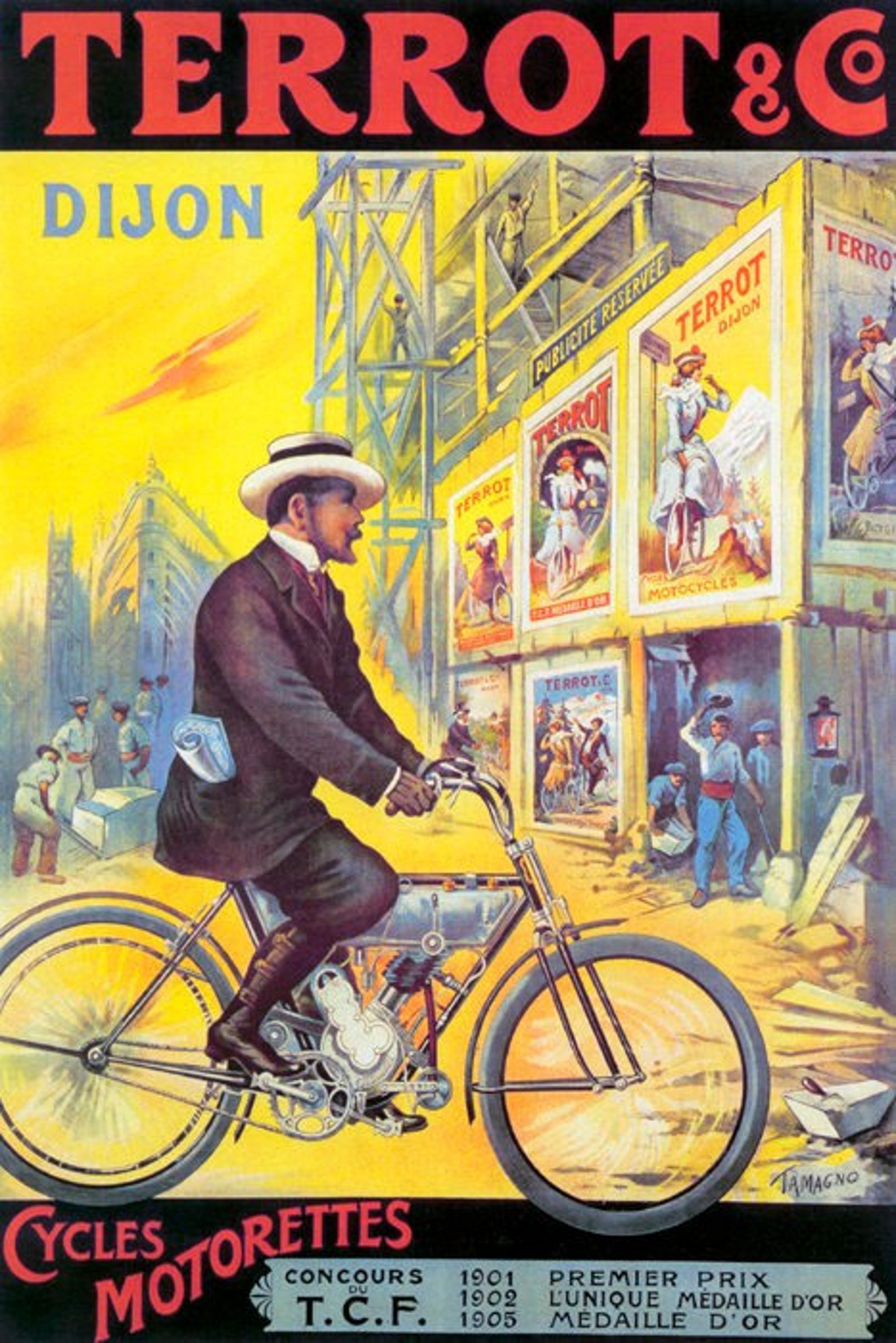 Bicycle Bike Cycles Motorettes Terrot Dijon Progress France - Etsy