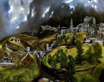 El Greco Painting - Etsy