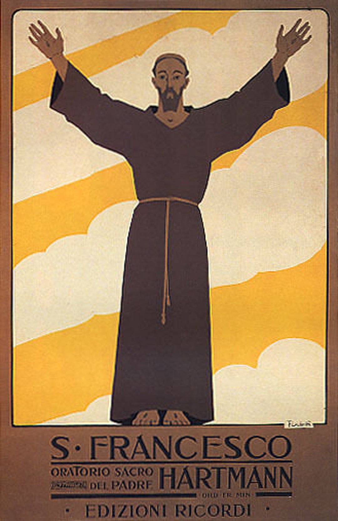 Italy San Francesco Assis Oratory Saint Francis of Assisi Vintage ...