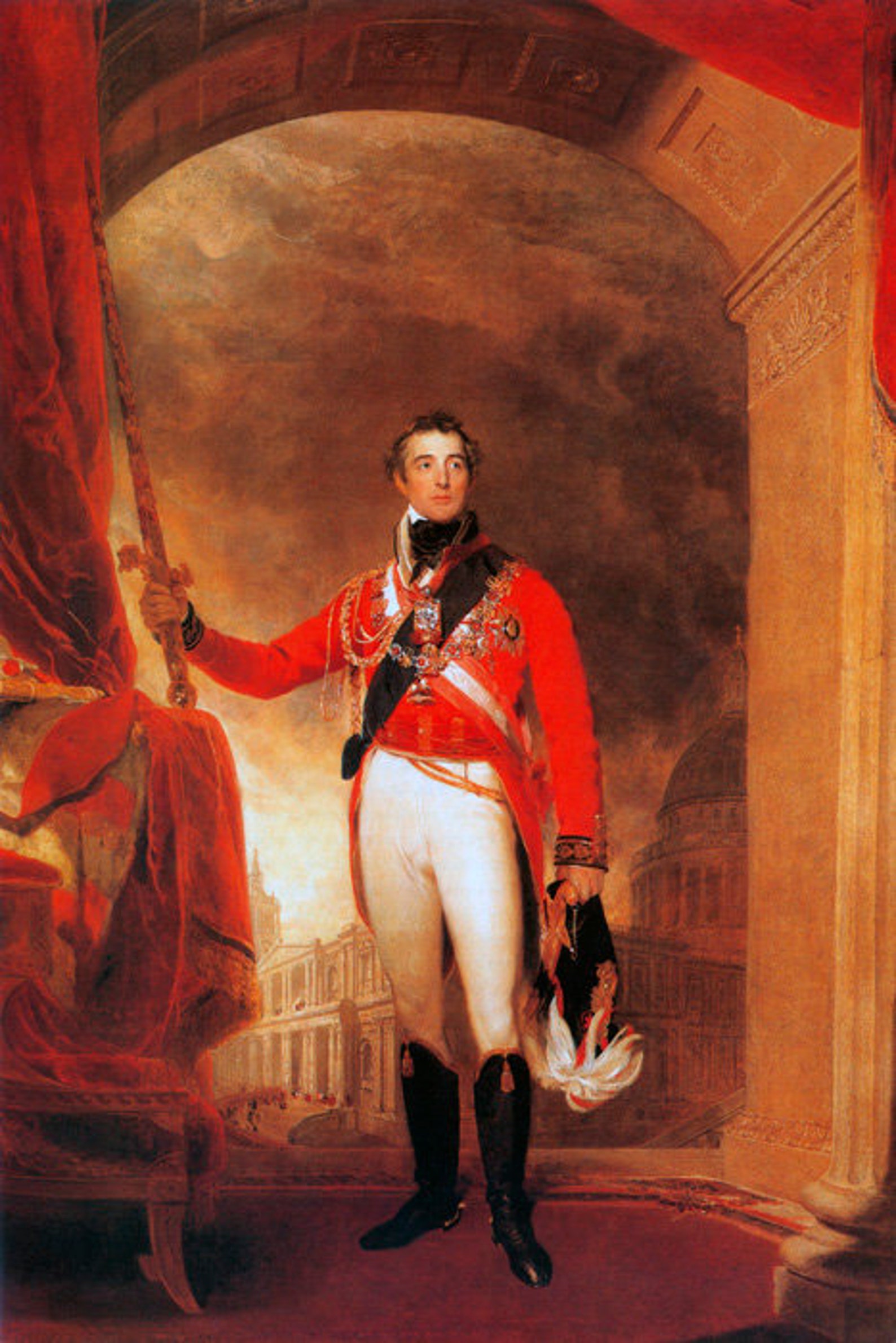Arthur Wellesley the First Duke of Wellington Painting by Thomas ...