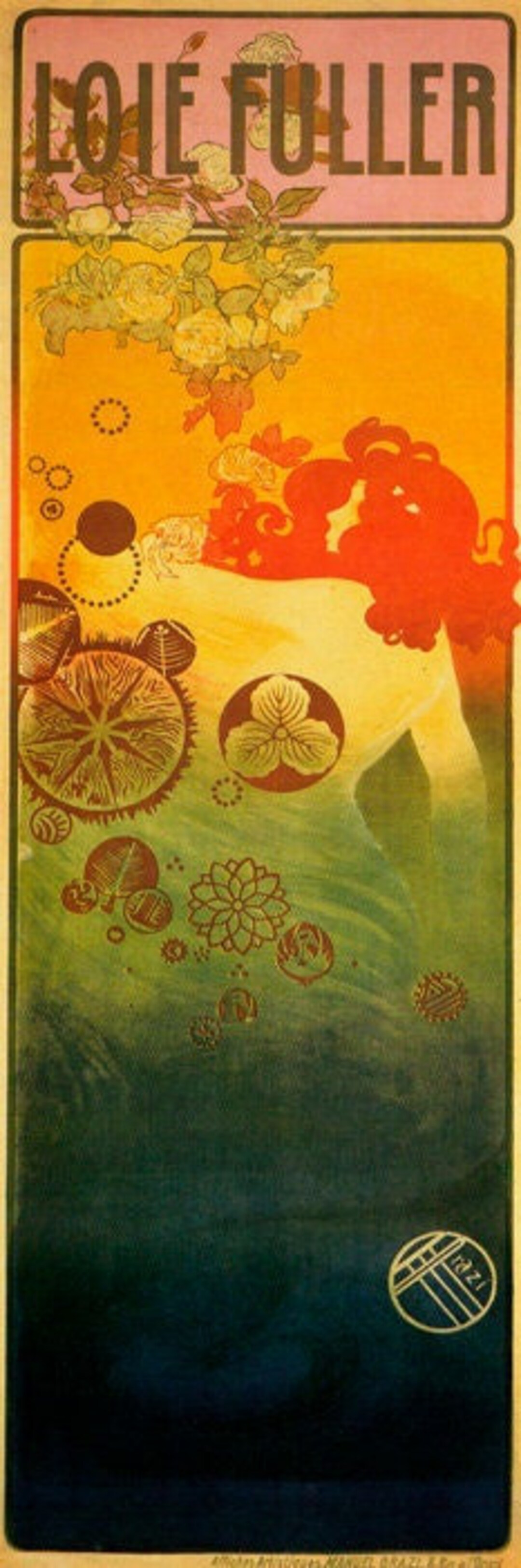 Loie Fuller Dancer Show Modern Dance Lighting Technique - Etsy