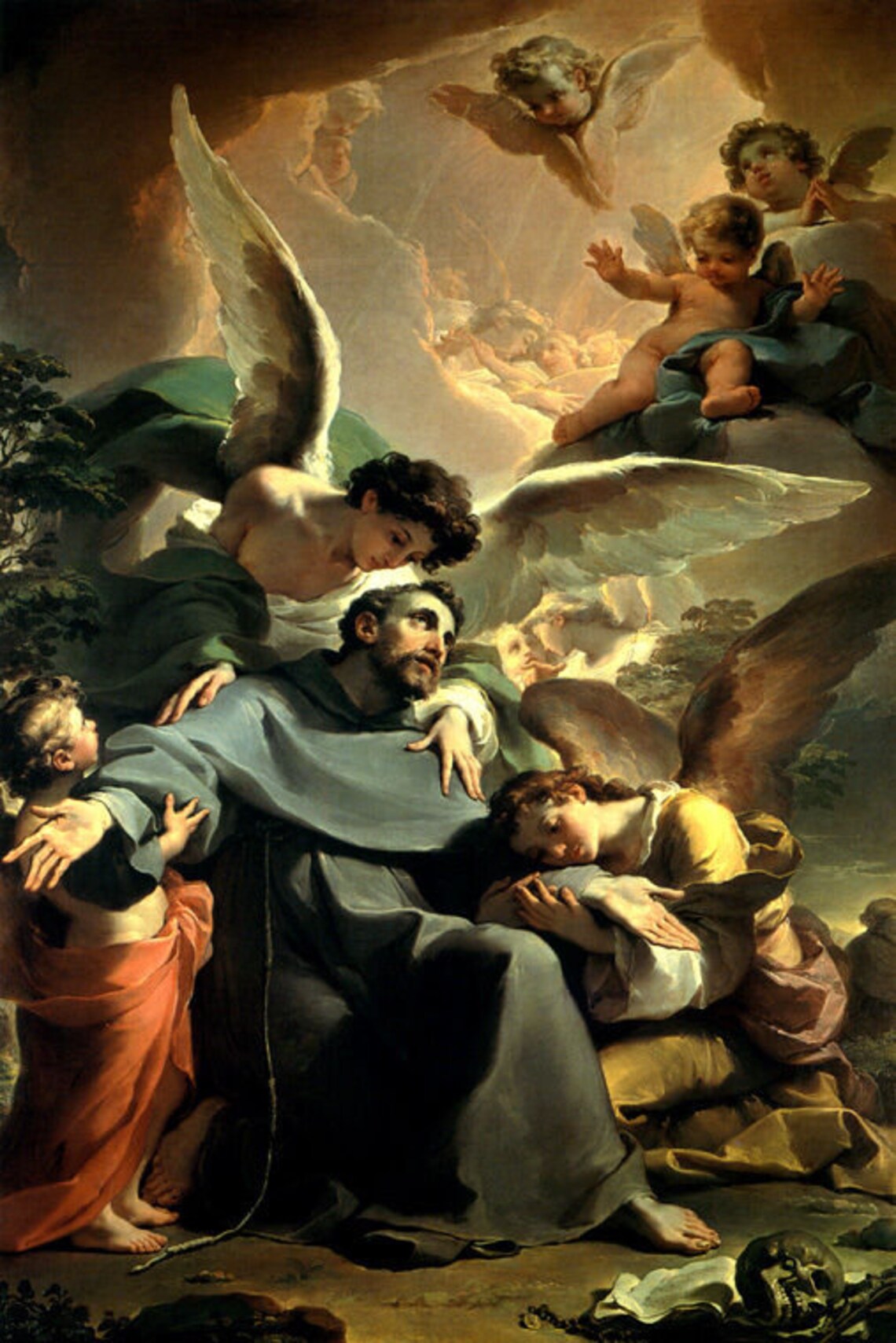 Saint Francis Receiving the Stigmata Religion Painting by - Etsy