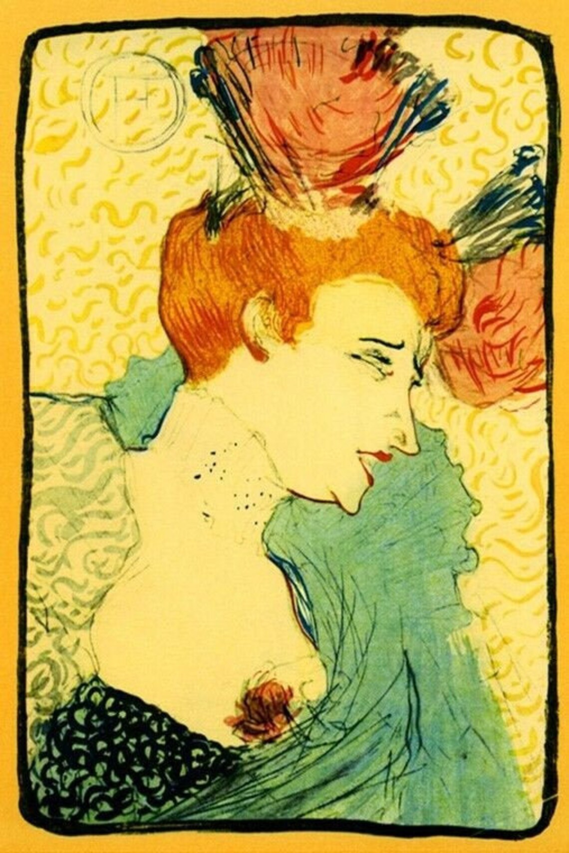 Marcelle Lender French Singer Dancer Cabaret 1895 Lautrec - Etsy