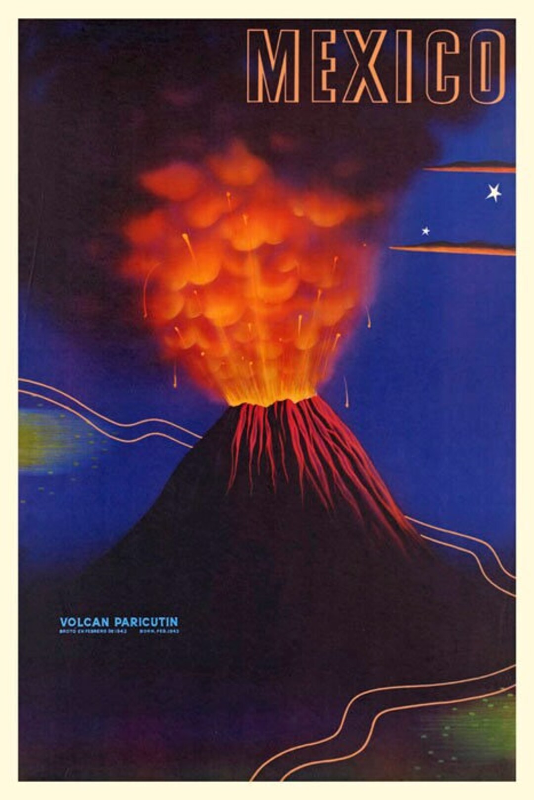 Cinder Cone Volcanoes Paricutin