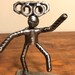 Cheeky Monkey Scrap Metal Desk Sculpture / Desk Toy / Paperweight - Etsy