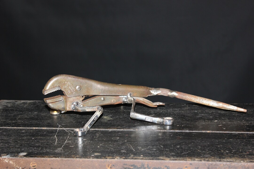 Upcycled Wrench and Spanner Lizard - Etsy