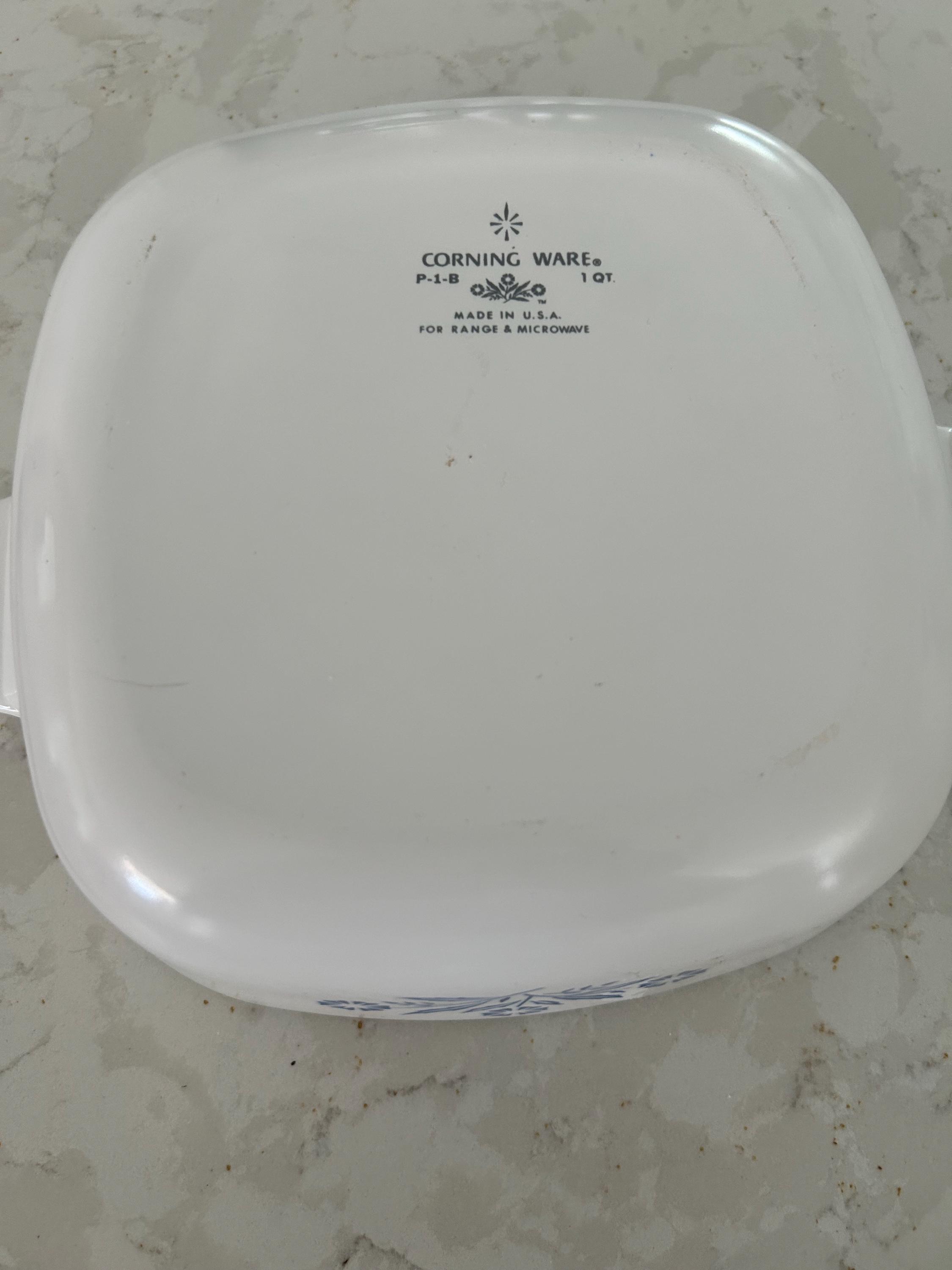 Vintage Cornflower Corning Ware P-1-B - Etsy