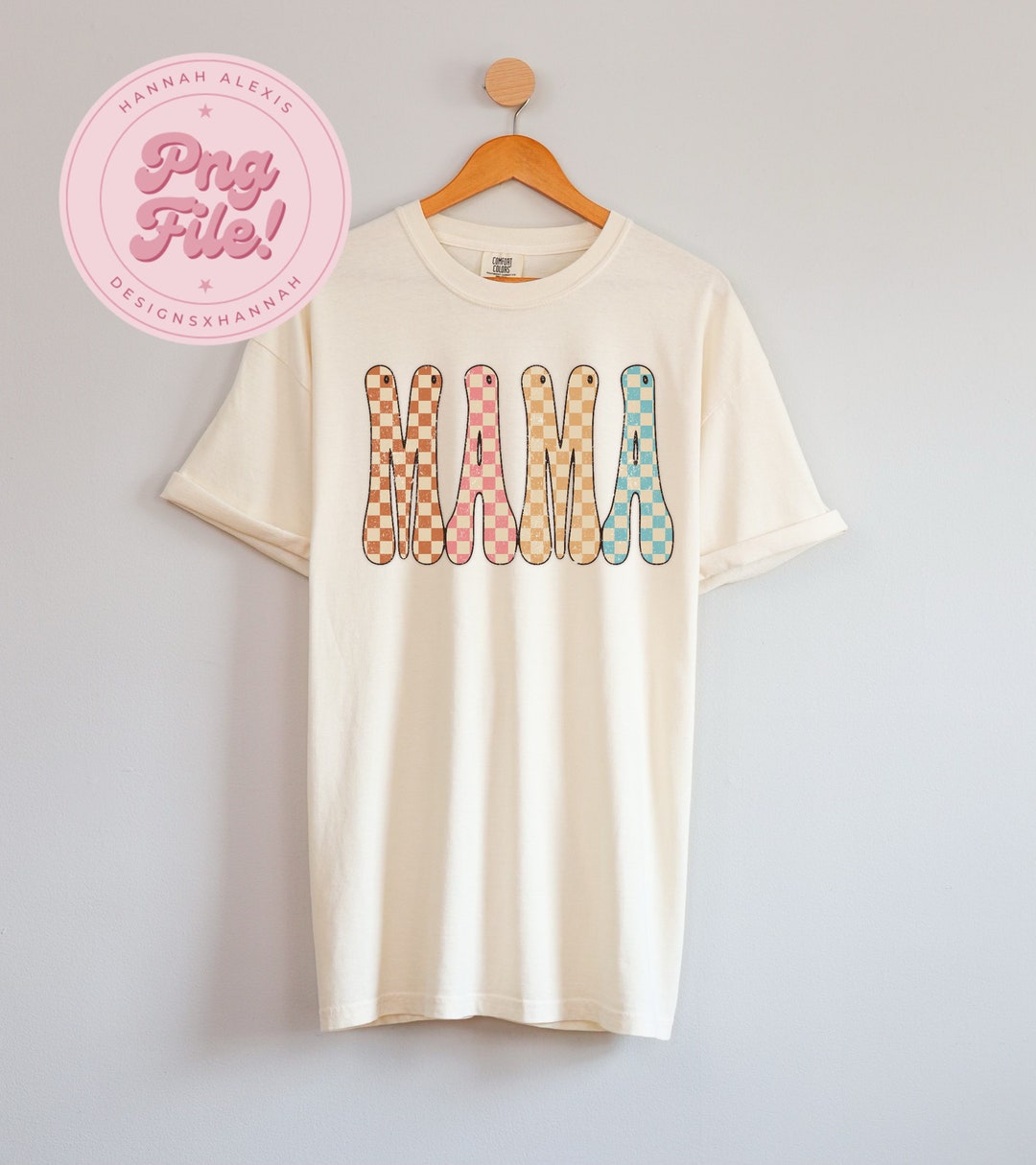 Retro Checkered Mama PNG, Distressed Mama Checkered, Mama Shirt Design ...