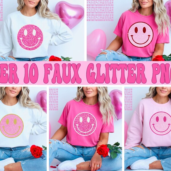 Hot Pink Smiley Face Png - Etsy