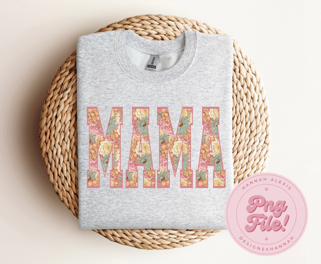 Floral Mama Png, Mama Png Set, Set of 3 Mama Pngs - Etsy