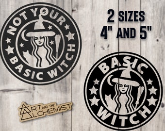 Witch Window Decal | Etsy